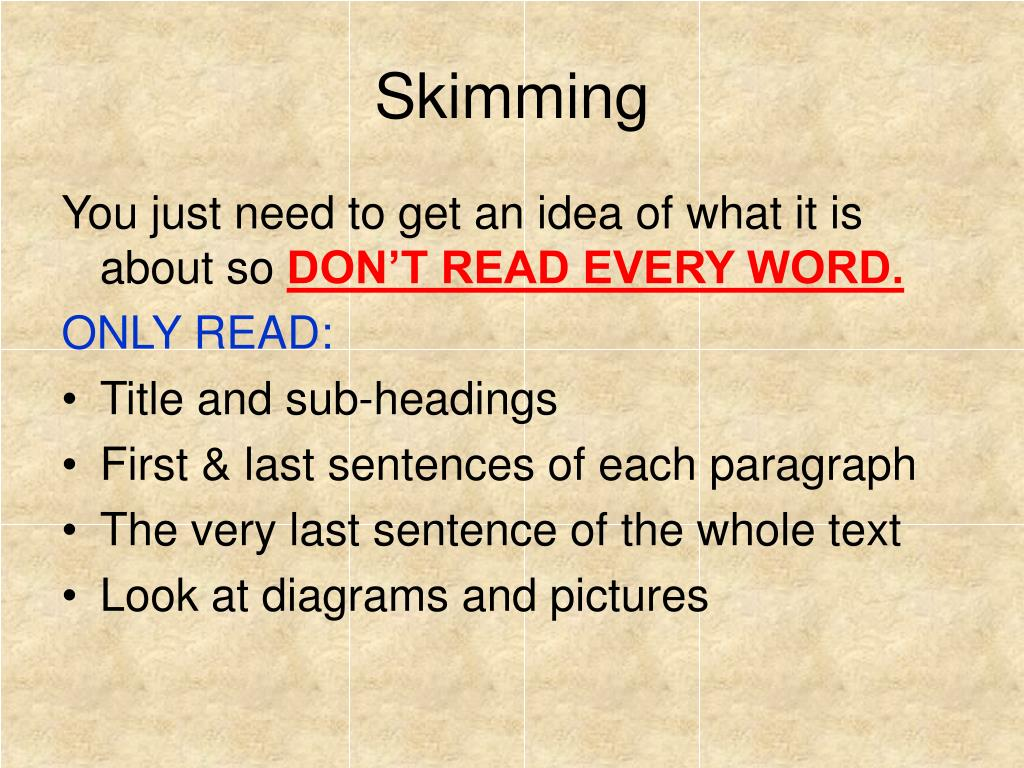 Mastering Skimming and Scanning: Ace Your Reading Tests – Read It ...