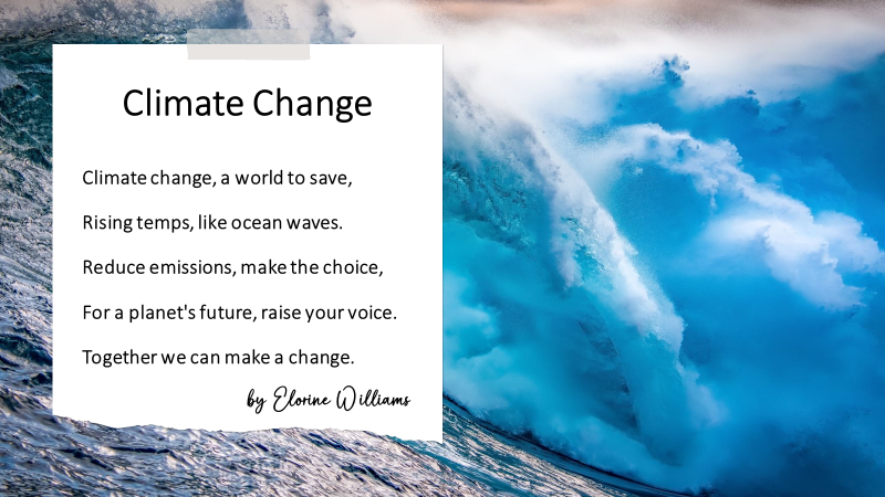 Climate Change Poems and Jingles – Read It Yourself Educational Resources