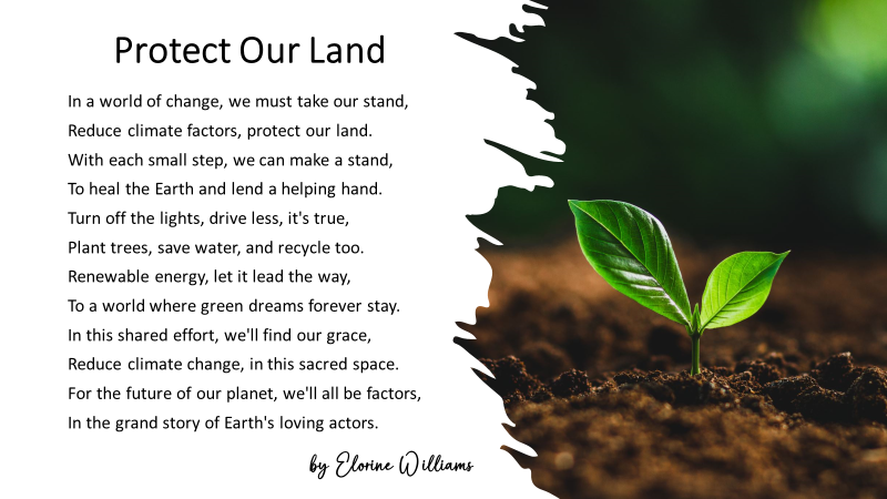 Climate Change Poems and Jingles – Read It Yourself Educational Resources