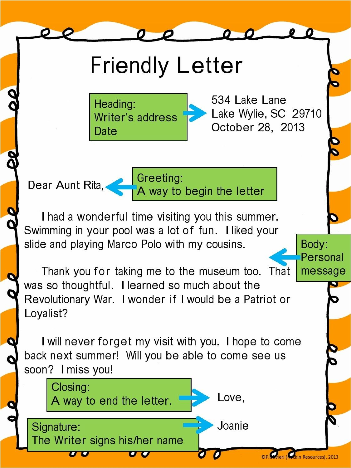 Letter Writing Scenarios or Prompts – Read It Yourself Educational ...